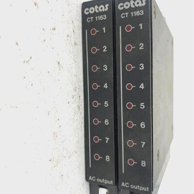 1pc x COTAS CT 1163 OUTPUT MODULE