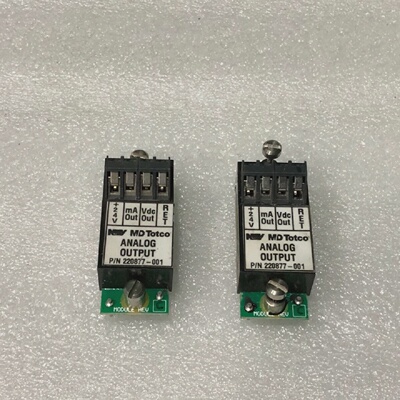 MD TOTCO 220877001 ANALOG OUTPUT MODULE