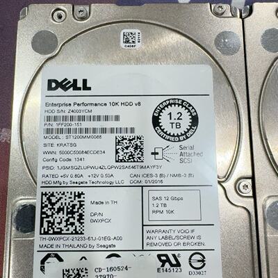 戴尔 DELL 0WXPCX WXPCX 1.2T 2.5议价