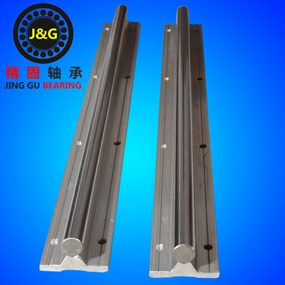 直线导轨 光轴导轨 SBR铝托圆柱z滑轨 木工导轨12-50滑块 重型导