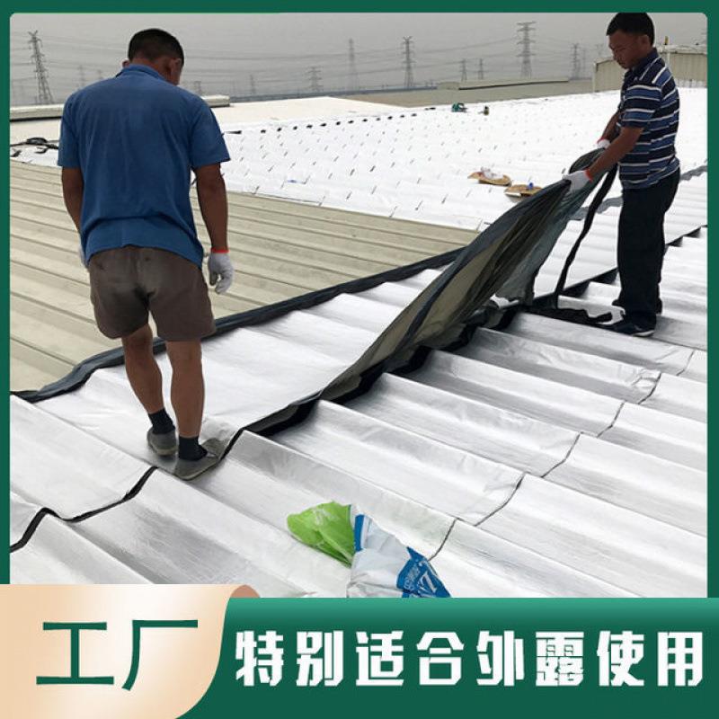 平屋顶补漏材料房顶裂粘缝彩钢瓦卷S946材BS房自胶堵漏工厂货源