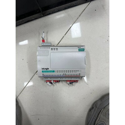 摩莎控制器一台,型号ioLogik E2210,成色如图实物
