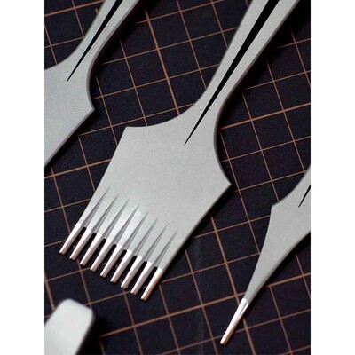 BEWAIS法斩 手工皮具DIY打孔工具六棱斩磨砂镂空1.93/2.7/3.0/5.0