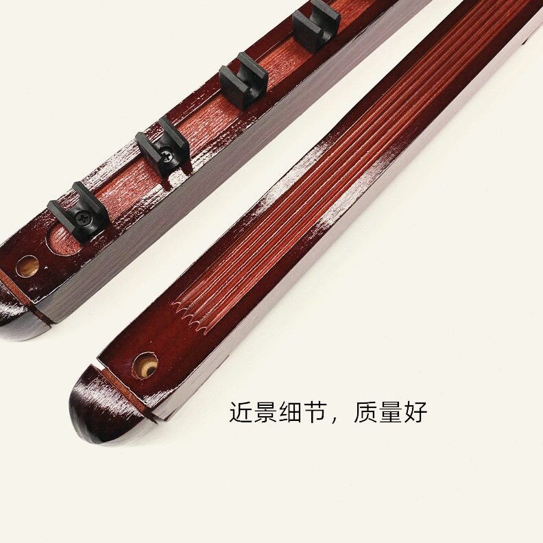 直销挂墙壁式台球杆架器6孔原木质酒红色实木塑胶料黑色桌球配隆