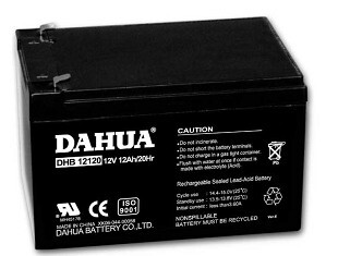 DAHUA 大华DHB12120蓄电池 大华电池 12V12Ah/20hr
