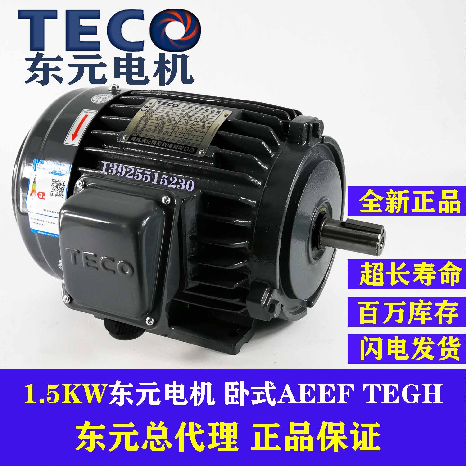 TEEC元O无锡东电机AEEF TEG AEF 车0.18 0.37 0.75 1.5W煞马达380