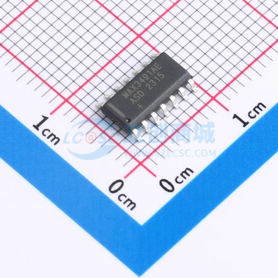 RS-485/RS-422芯片 MAX3491AEASD+T SOIC-14 收发器