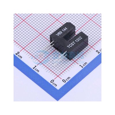 槽型光电开关(光电晶体管输出) TCST1202 DIP-4 3.1mm