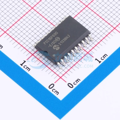 单片机芯片 PIC16F690-E/SO SOIC-20-300mil 7KB 20MHz