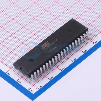 单片机芯片 AT89C51RB2-3CSUM PDIL-40 16KB 60MHz