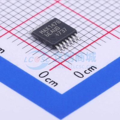RS-485/RS-422芯片 MAX14786EAUD+ TSSOP-14 收发器