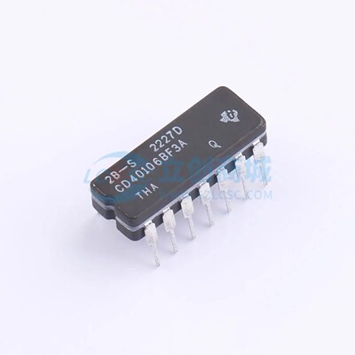 缓冲器/驱动器/收发器 CD40106BF3A CDIP-14 原装正品 电子元器件