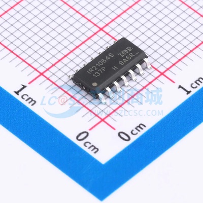 栅极驱动芯片 IR21064STRPBF SOIC-14 低边；高边 350mA 原装