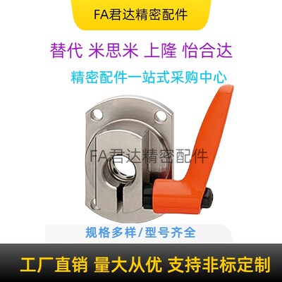 MTQDB防转动丝杆两面切割型法兰轴承固定支撑座带锁紧LKP51MTQDM