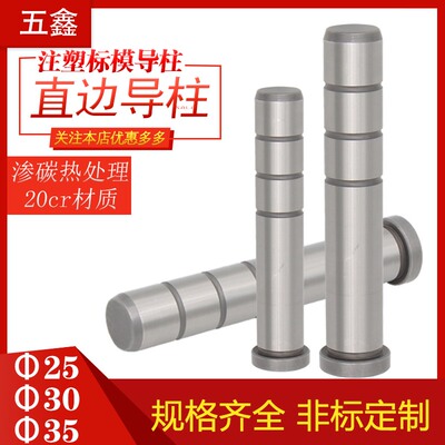 注塑 塑胶模具标模模架精密直边导柱GPA导向柱非标定制配件253035