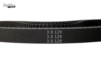 定制3模数 *  9.42MM 129齿 橡胶 同步带 梯形齿 同步皮带 传动带