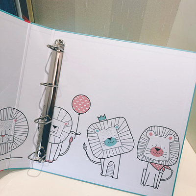 memobox儿童成长相册封面夹具家庭相册 宝宝出生纪念礼物3456寸