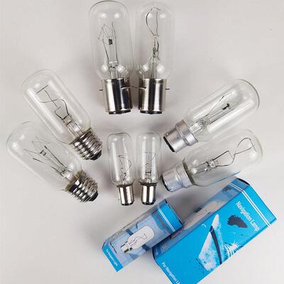 船灯航行灯泡24V 220V 65W P28S E27 B22船用灯泡船舶特种信号灯