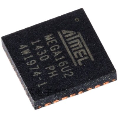 全新原装 ATMEGA16U2-MU QFN-32 单片机 8位微控制器 AVR 512 x 8