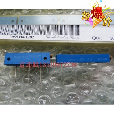 新品进口原装正品美国BOURNS精密多圈电位器3059Y-1-202 2K现货