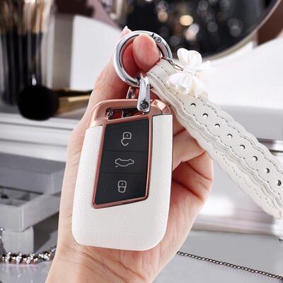 2023款福斯Passat钥匙套330迈腾车蔚揽b8新cc钥匙壳保护扣女