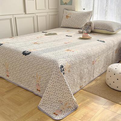 学加厚双层纱WYN12222床榻榻米床单床底垫生宿舍单盖人四季通用炕