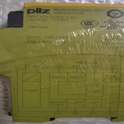 PILZ安全继电器PNOZe7p24VDC2so皮尔兹继电器774197