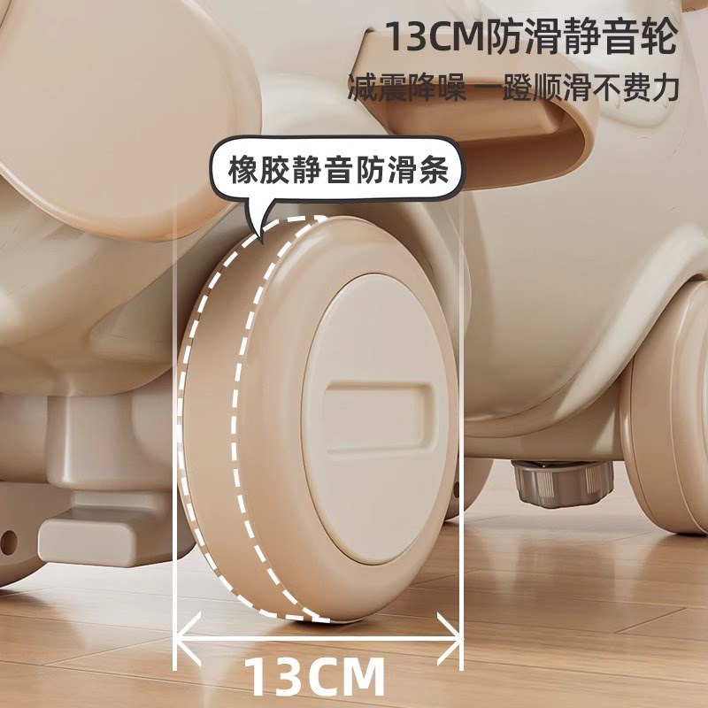 摇摇马木马儿童摇马溜溜车二合一蹦蹦车婴儿宝宝蹦床防摔周岁礼物