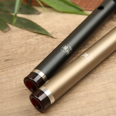 器 金属箫 g哨口箫 铝合金迷你短箫八孔门学入初洞箫