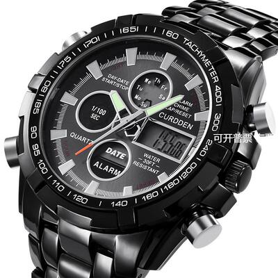 Mens Watches New Fashion Digital Men Full Steel Led Watch
