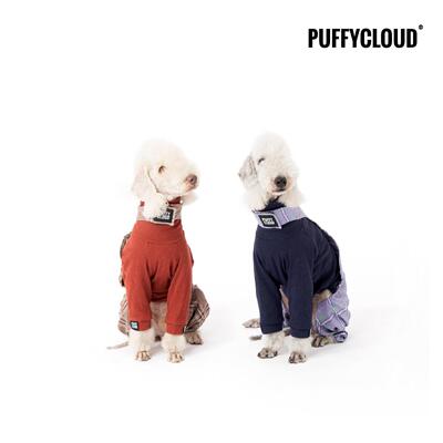 PUFFYCLOUD贝灵顿雪纳瑞宠物狗狗两脚衣裤子四脚衣运动服休闲套装