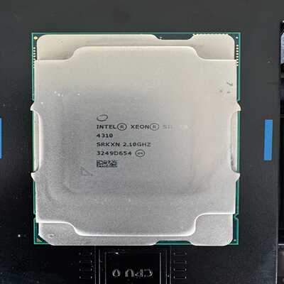 Intel 至强 4310 正式版CPU 交单成色 2颗~询价