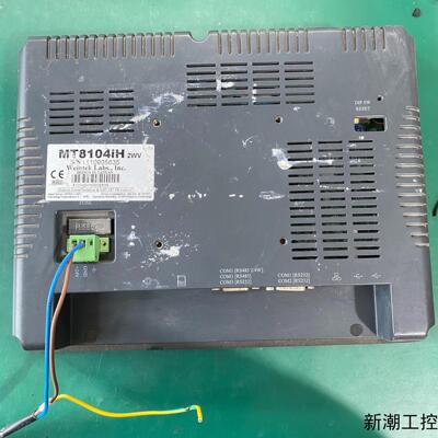 威纶通MT8104iH触摸屏拆机品带RS232RS48议价商品