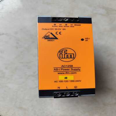 询价易福门ASi总线电源，型号AC1258，实物图拍摄，功能