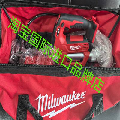 议价-Milwaukee18V电动充电式定量注油枪加注器黄油枪M18