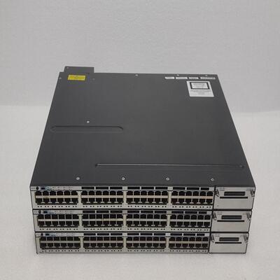 Cisco思科 3750X-48P-S/L 千兆POE交换机