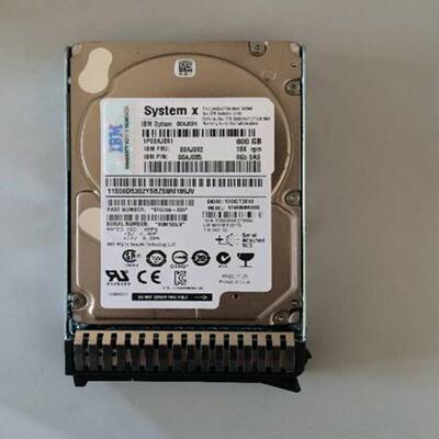 配件IBM 00AJ126 600G 15K 6Gbps SAS 25  G3HS HDD X385议价