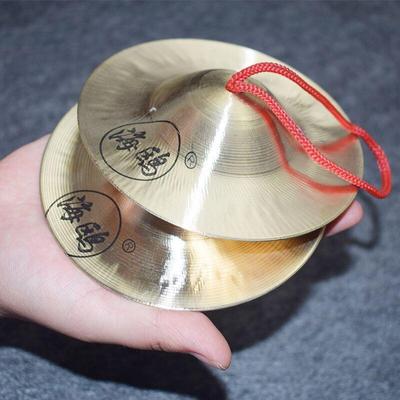 海鸥响铜京镲铪子12公分1517厘米20cm大中小水镲腰鼓钗小帽铜钹