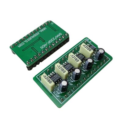 4并TDA1387芯片直接代换TDA1541音频解码板SAA7220PIC数模转换器