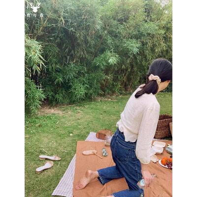 春游野餐潮垫加厚YS0049-C折叠外户野炊地垫子防帐篷露营垫便携防