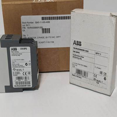 ABBCM-MPS关闭延迟带辅助电压时间继电器1svr430885r1300