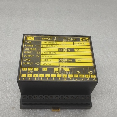 DEIF TAP210DG3 INWATT TRANSDUCER 100VAC 0432864W