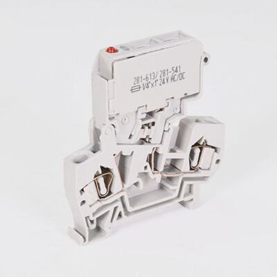 WAGO 281613281541 2Conductor fuse terminal block 14x1