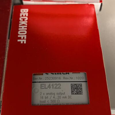 议价倍福EL4122Beckhoff倍福2x模拟输模