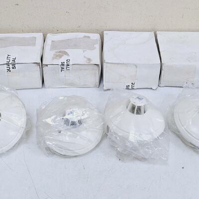 Gent 1784001 Optical Smoke Detector Lot of 6 pcs