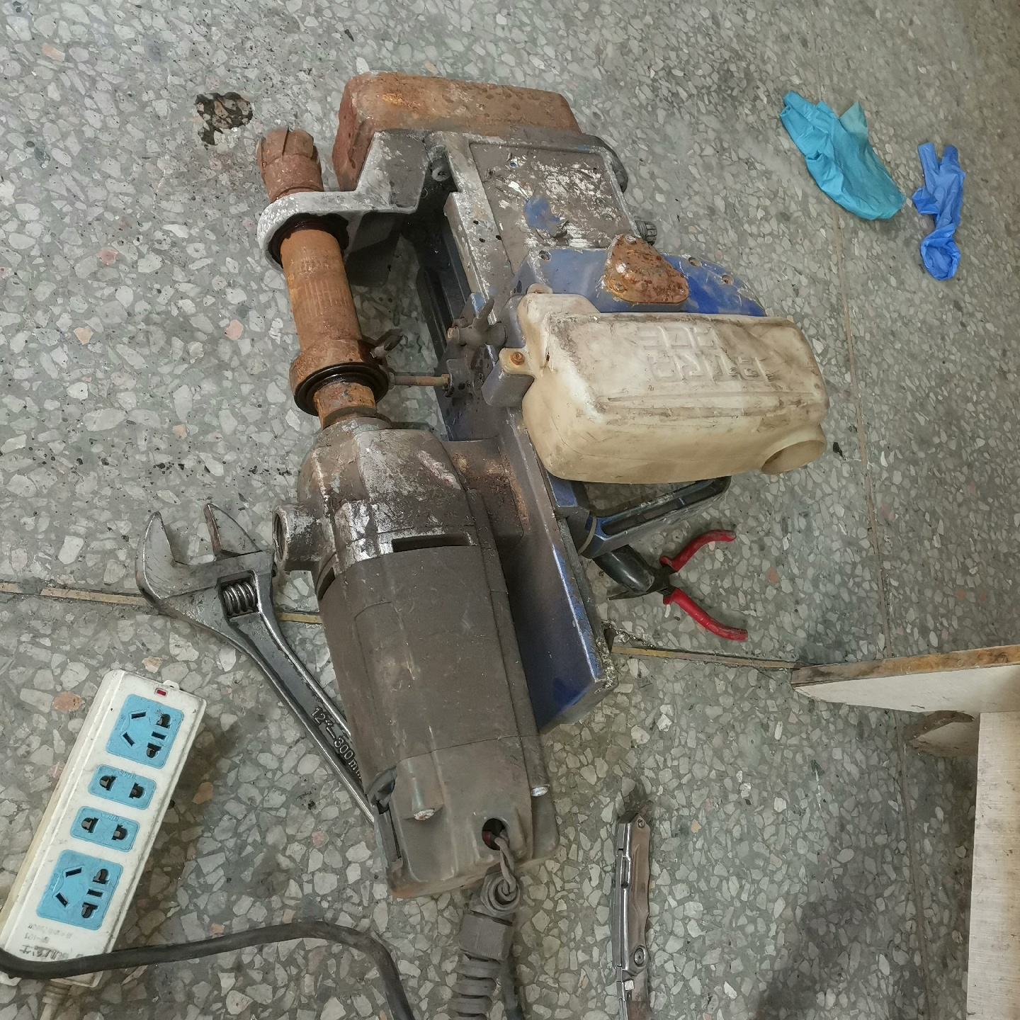 议价日东磁座钻钻自动进开孔器电机正常其他线剪掉了当配件议价