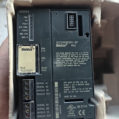 【询价】GE模块IC200GBI001-EF