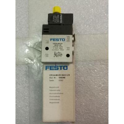 全新原装费斯托 FESTO 电磁阀 CPE14-M1CH-3GLS-18 550248 现货