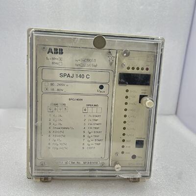 ABB RELAY SPAJ 140 C OVERCURRENT  EARTHFAULT RELAY TESTED
