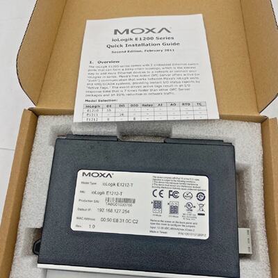 1Pc X VITRONIC MOXA IOLOGIK E1200T 107365 IO Remote Ethernet